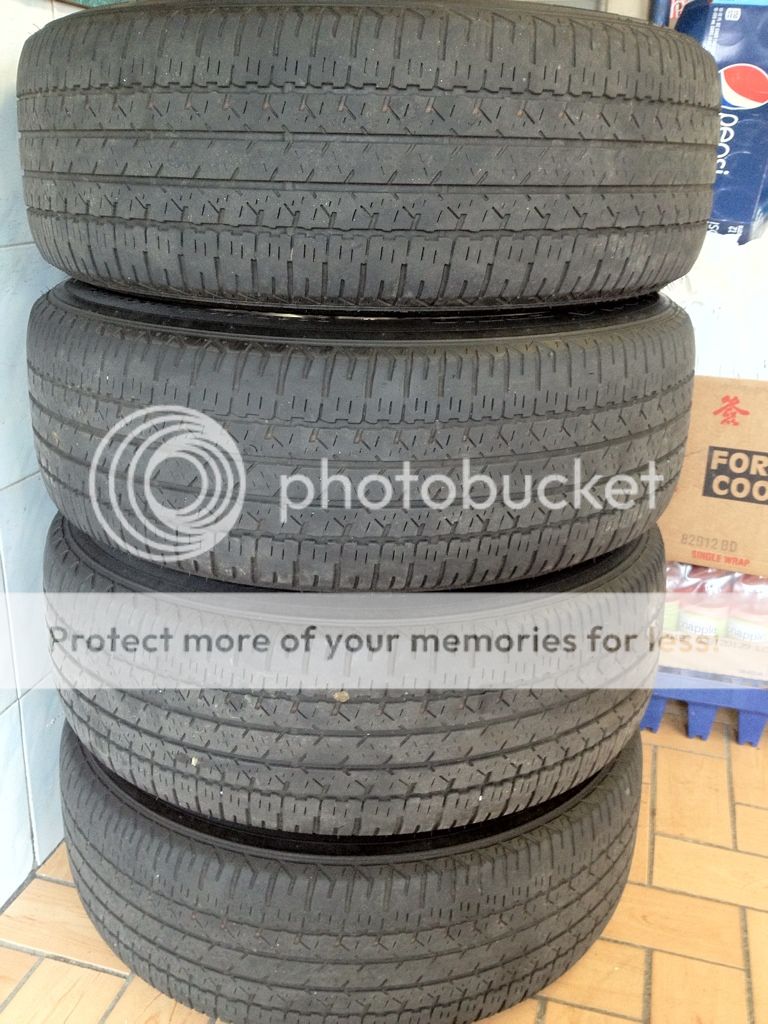 2011 sienna 17" 5spoke star rims with tires | Toyota Sienna Forum ...