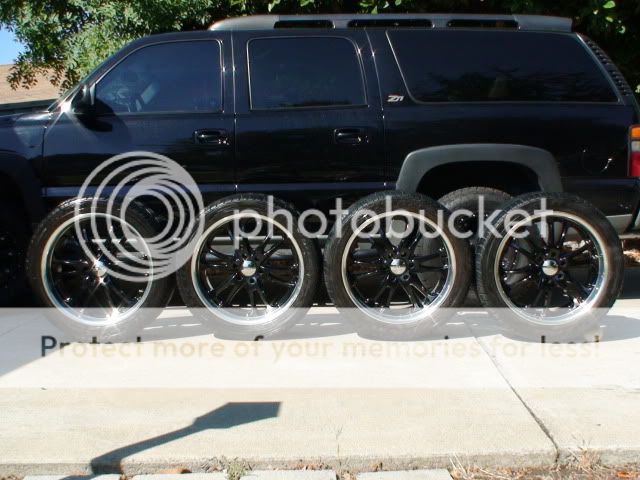 SOLD: 22" BOSS 313 Wheels w/Tires - $650 - Calguns.net